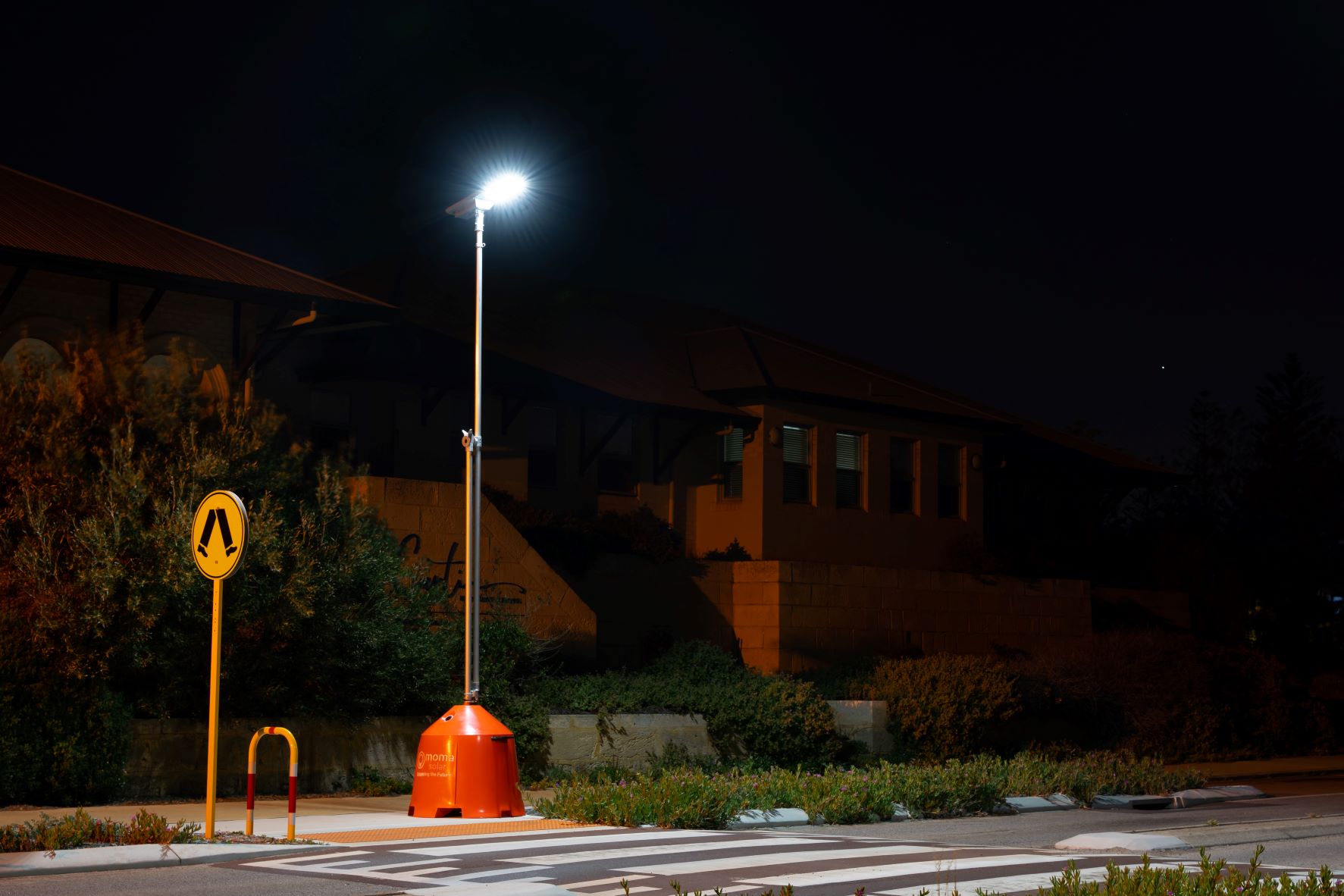 Portable, Temp. & Sustainable Lighting | Moma Solar Street Lights