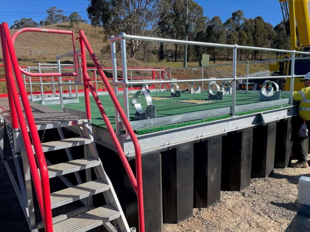 Coerco and Xylem’s floating pontoon proves the right pick in Picton