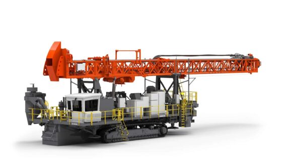 Sandvik introduces DR416iE rotary blasthole drill