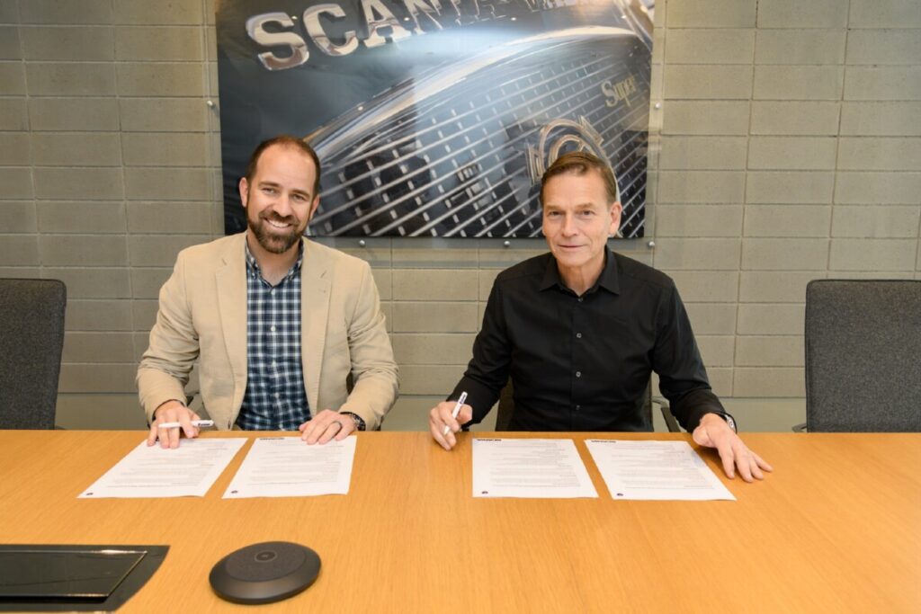 Scania’s autonomous trucks make global debut