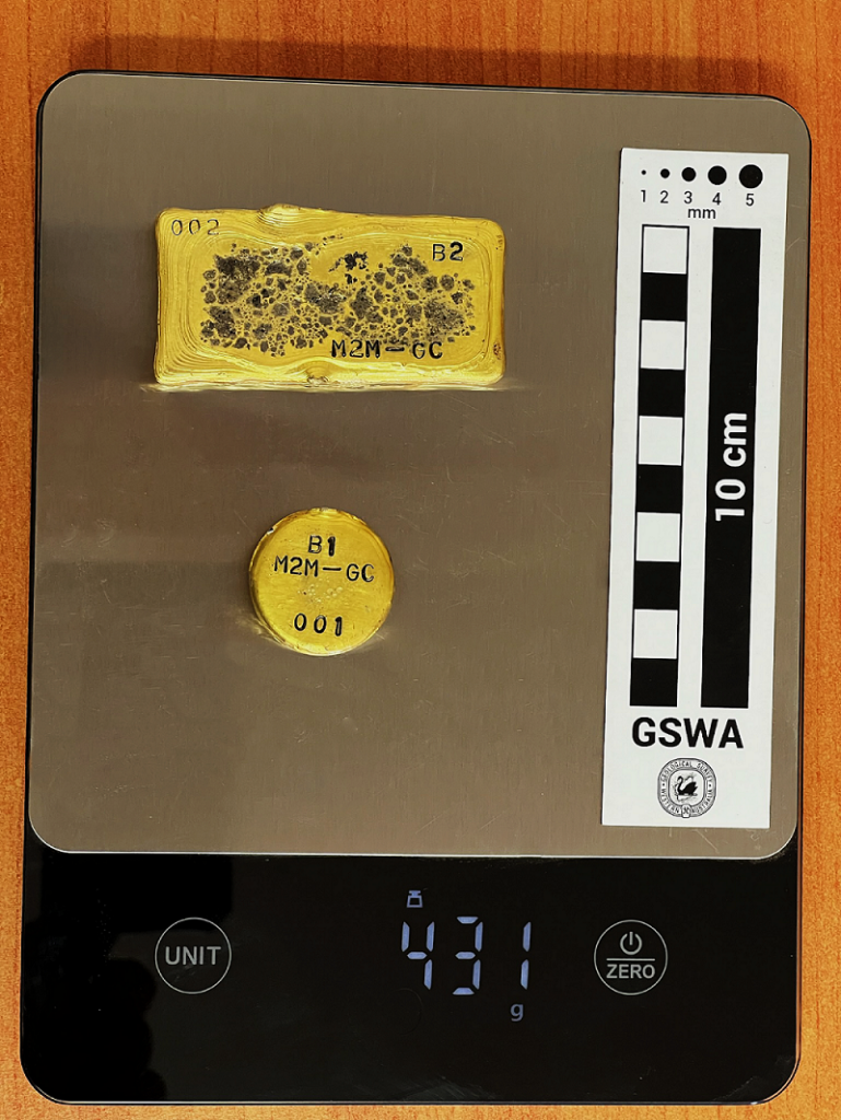 First gold doré bar poured at Golden Crown