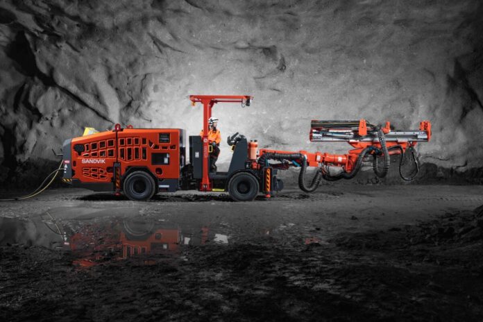 Sandvik introduces industry’s most advanced narrow vein underground drill