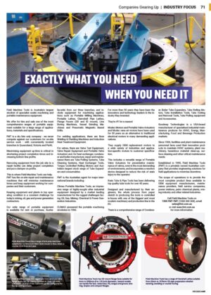 Exactly what you need when you need it - The Australian Mining Review