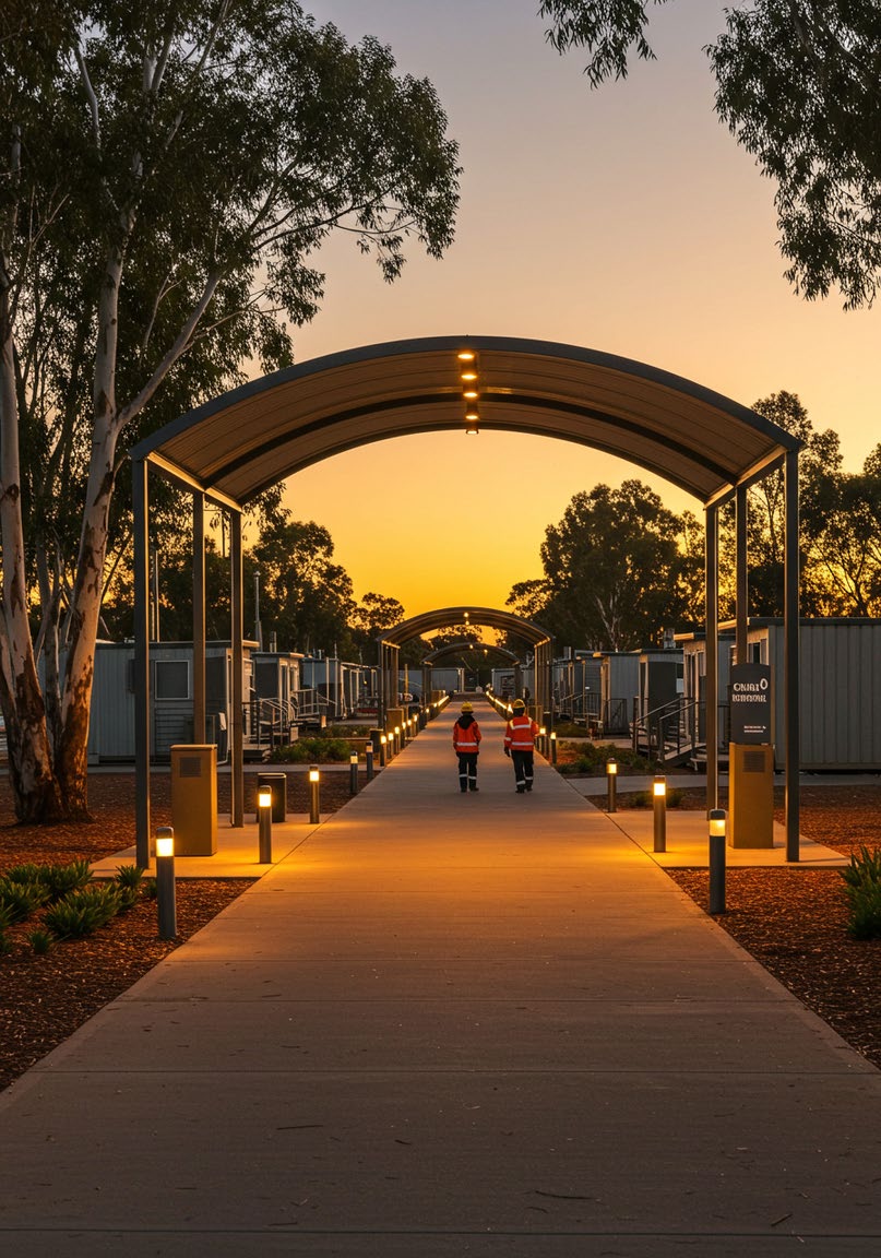 Minesite - Village fitouts, designed for life beyond the shift