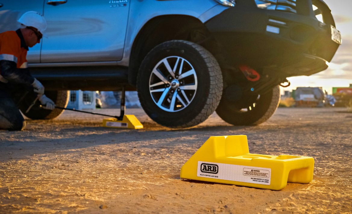 Introducing the ARB multi-purpose jack base for safer vehicle lifting