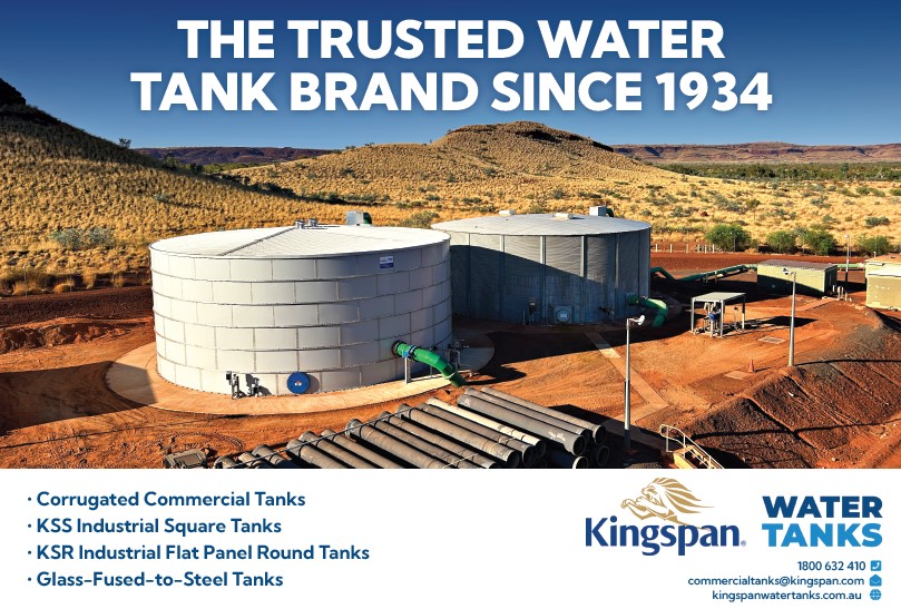 Kingspan’s commercial & Industrial water tanks
